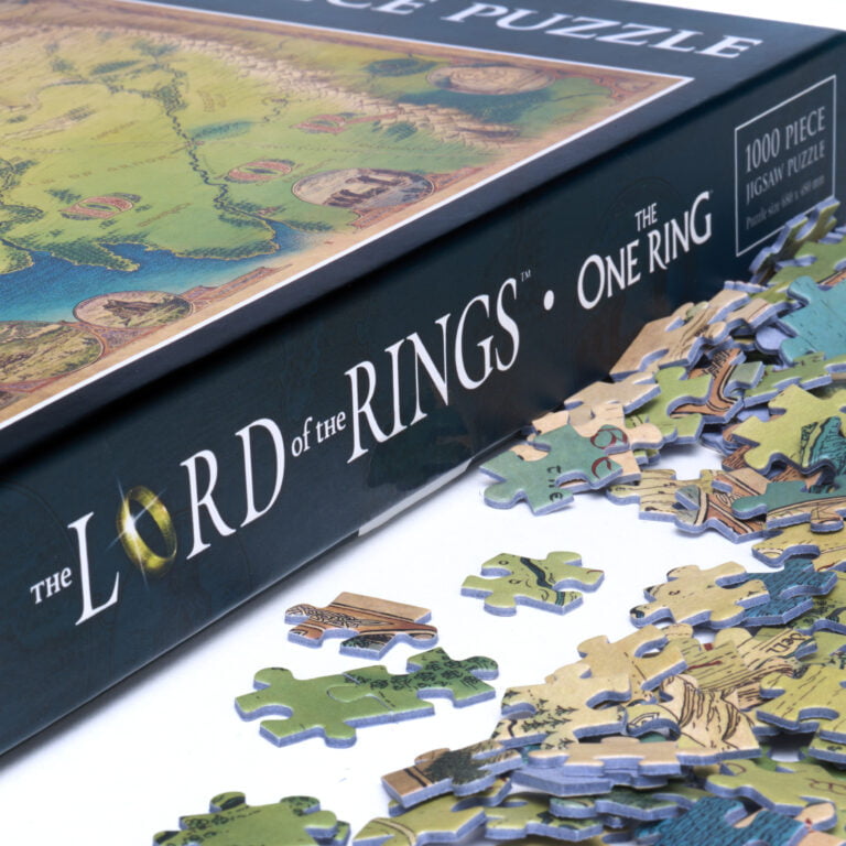 The One Ring: Map of Eriador Jigsaw Puzzle - THAMES & KOSMOS