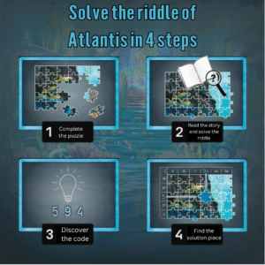 683962 EXIT Puzzle: The Key to Atlantis NEW! Avail. TBC - THAMES & KOSMOS